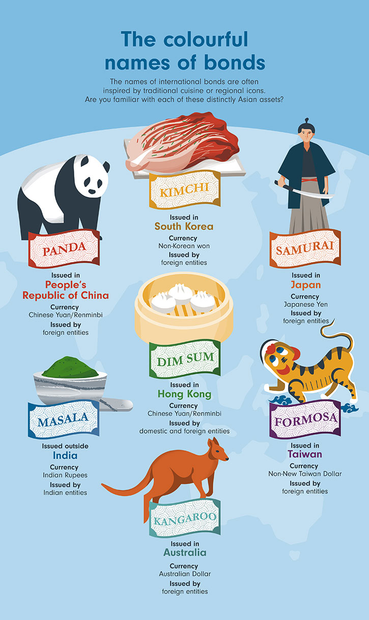 The colourful names of bonds | Fidelity UAE